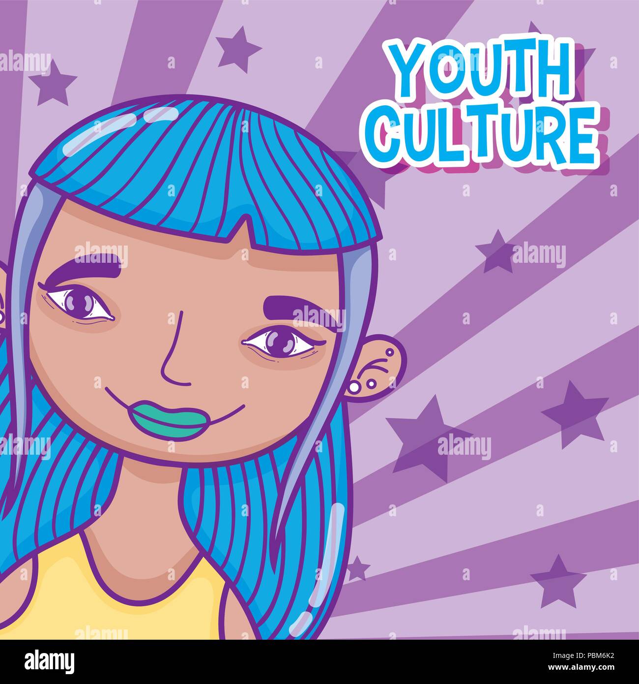 Youth culture cartoon Stock Vector Image & Art - Alamy