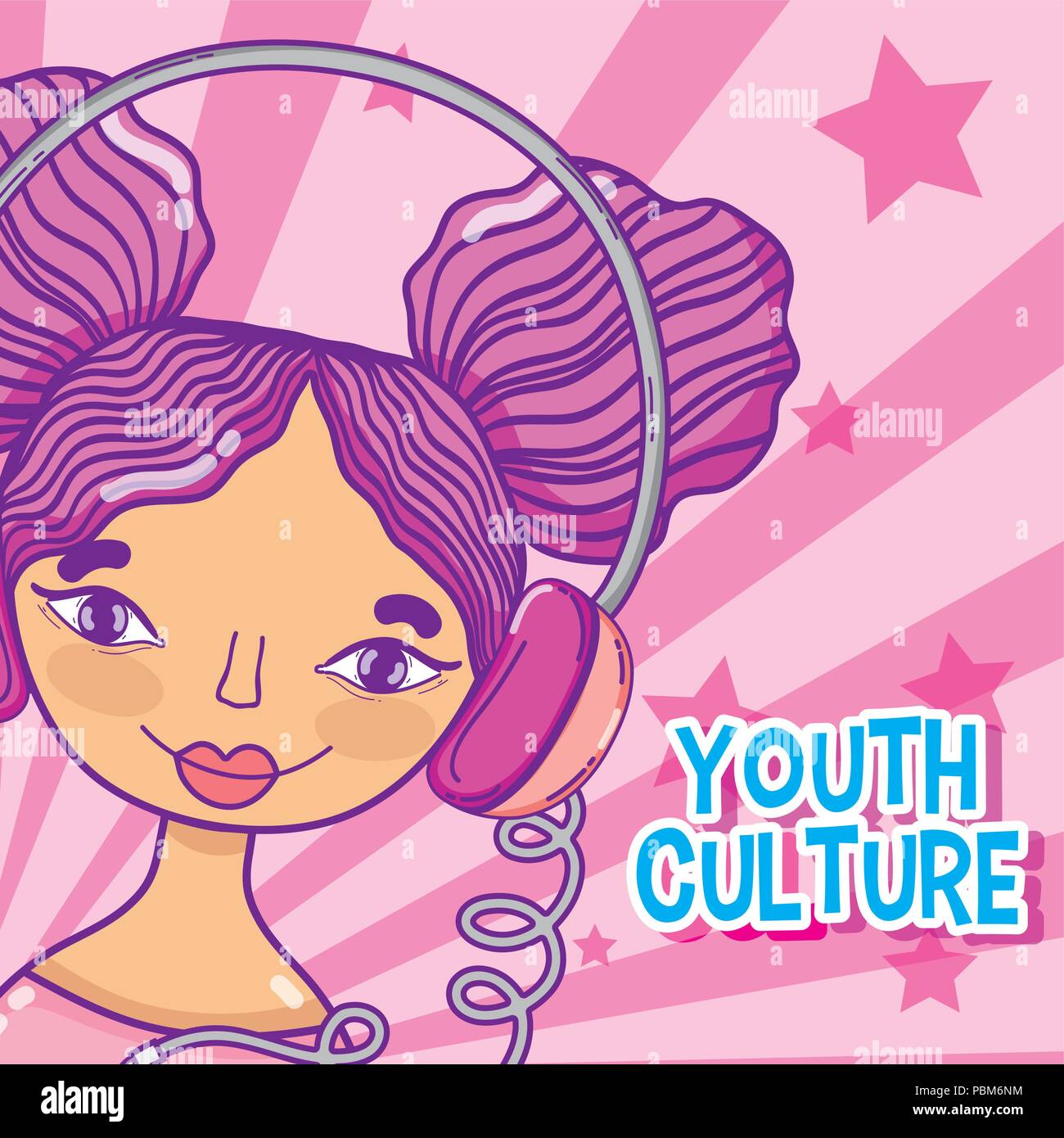Youth culture cartoon Stock Vector Image & Art - Alamy