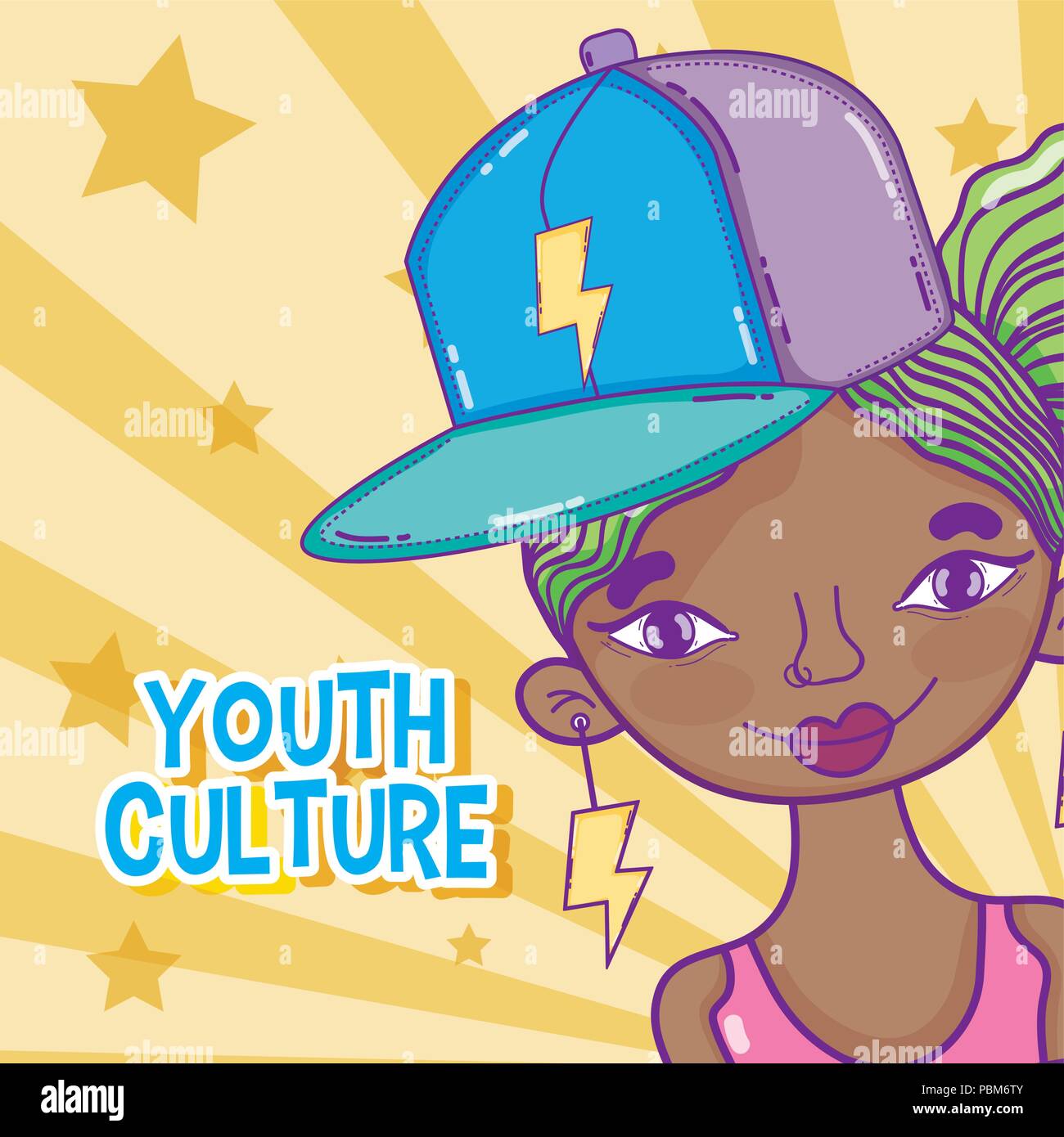 Youth culture cartoon Stock Vector Image & Art - Alamy
