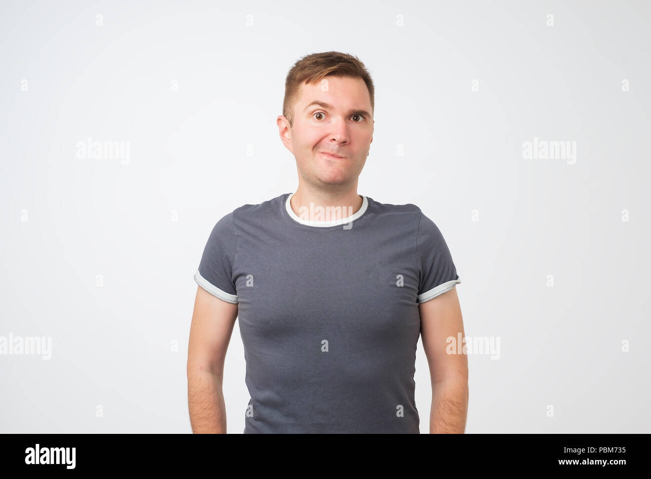 Doubtful look hi-res stock photography and images - Alamy