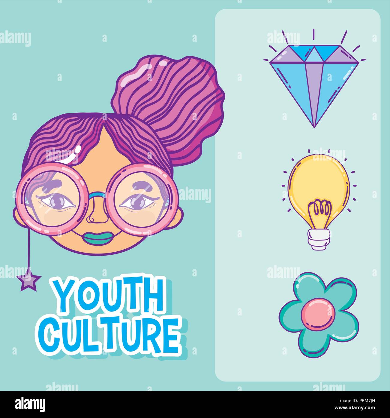 Diversity teenagers friends friendship team Stock Vector Images - Alamy