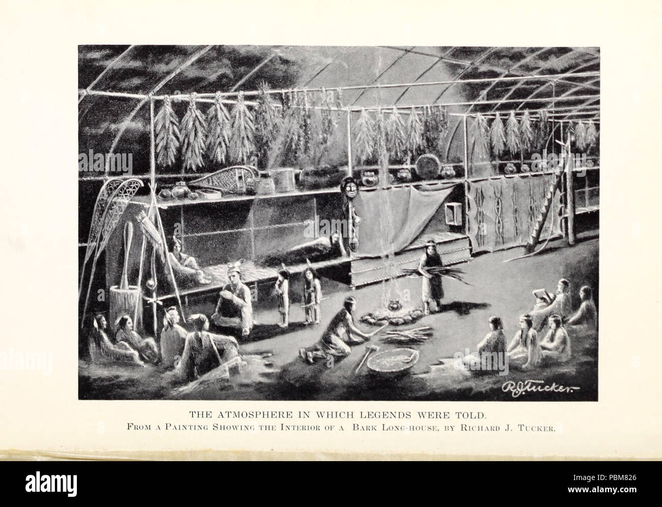 Iroquois longhouse hi-res stock photography and images - Alamy