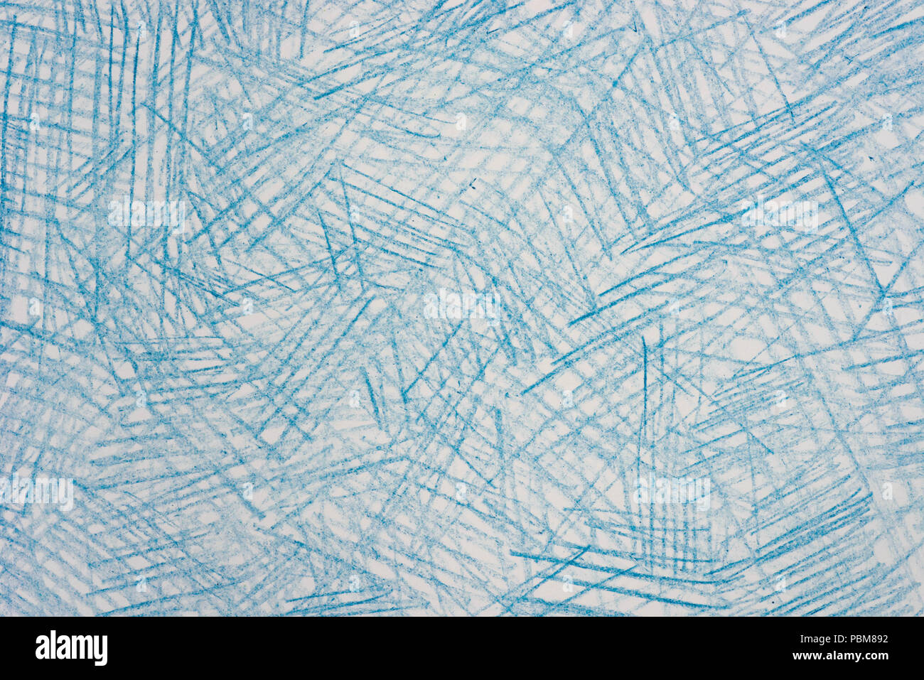 blue color crayon drawings on paper background texture Stock Photo - Alamy