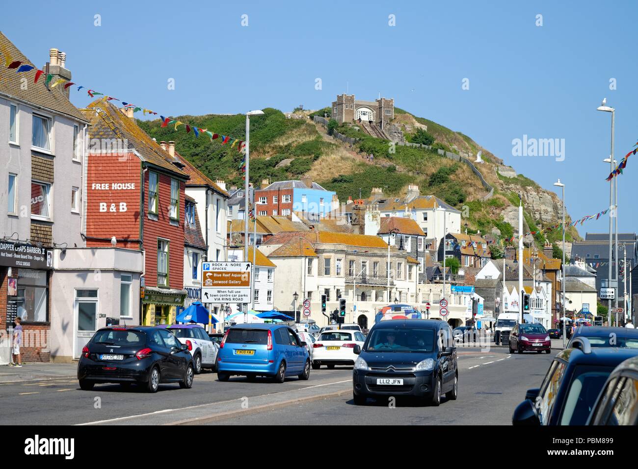 Hastings old town area east hi-res stock photography and images - Alamy