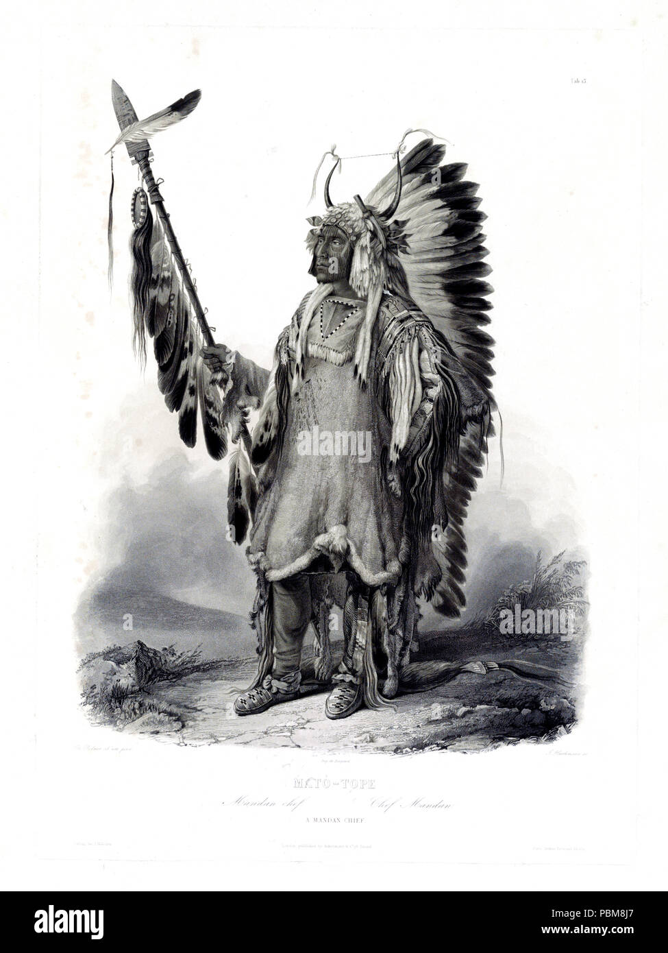 Mandan tribe hi-res stock photography and images - Alamy