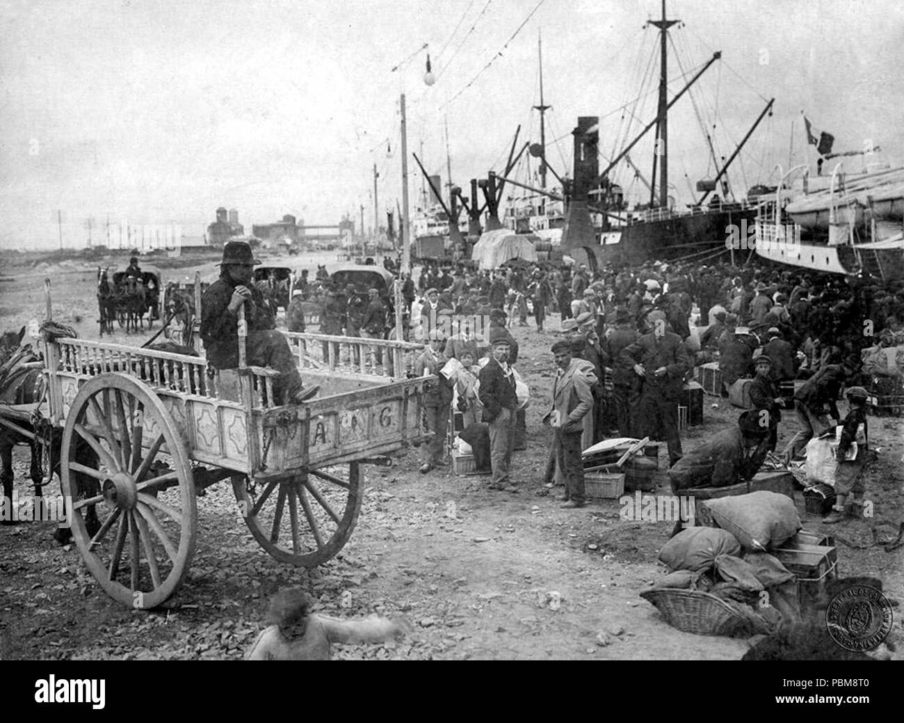 Italian immigrants hi-res stock photography and images - Alamy