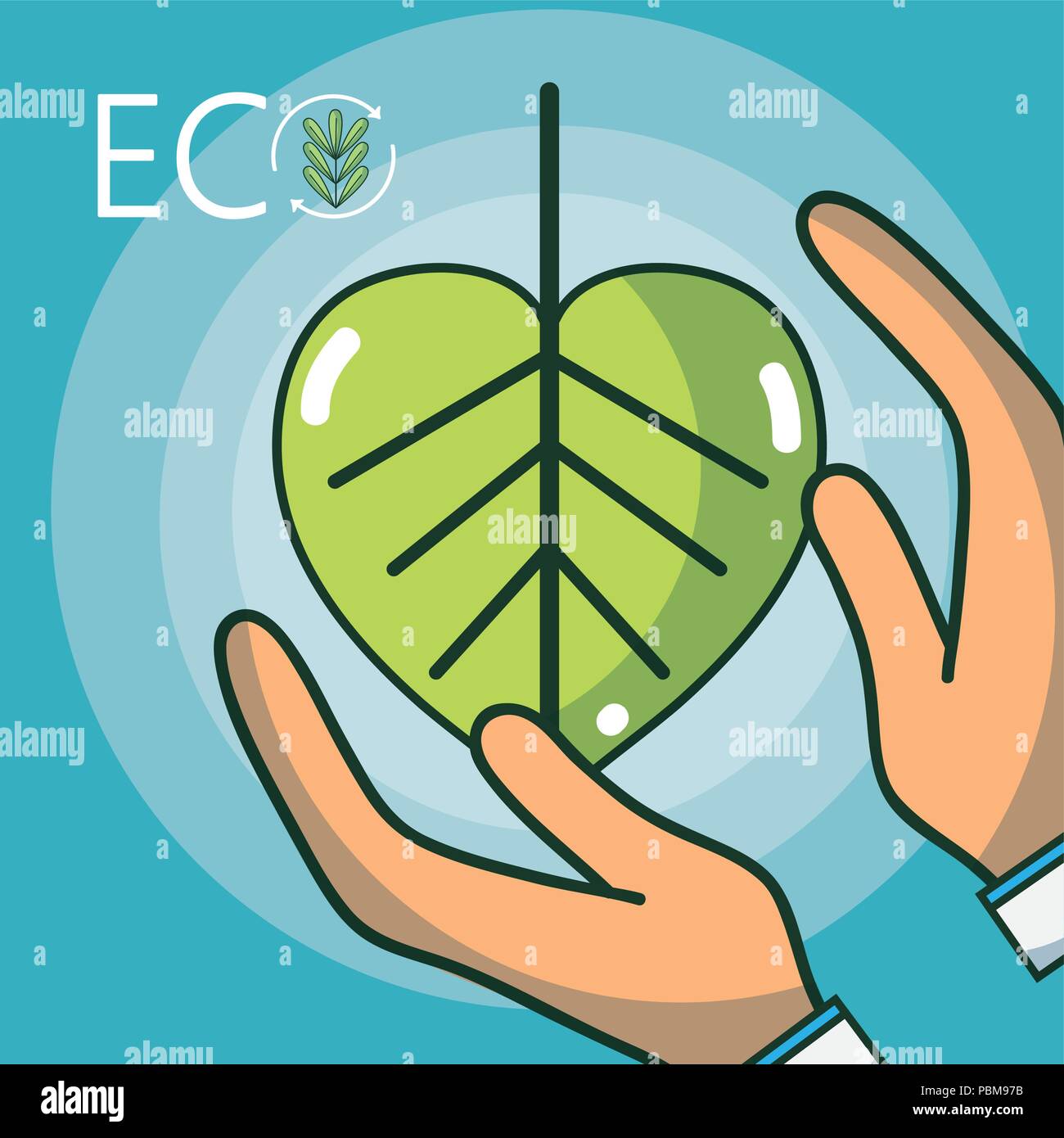 Eco environment concept Stock Vector Image & Art - Alamy