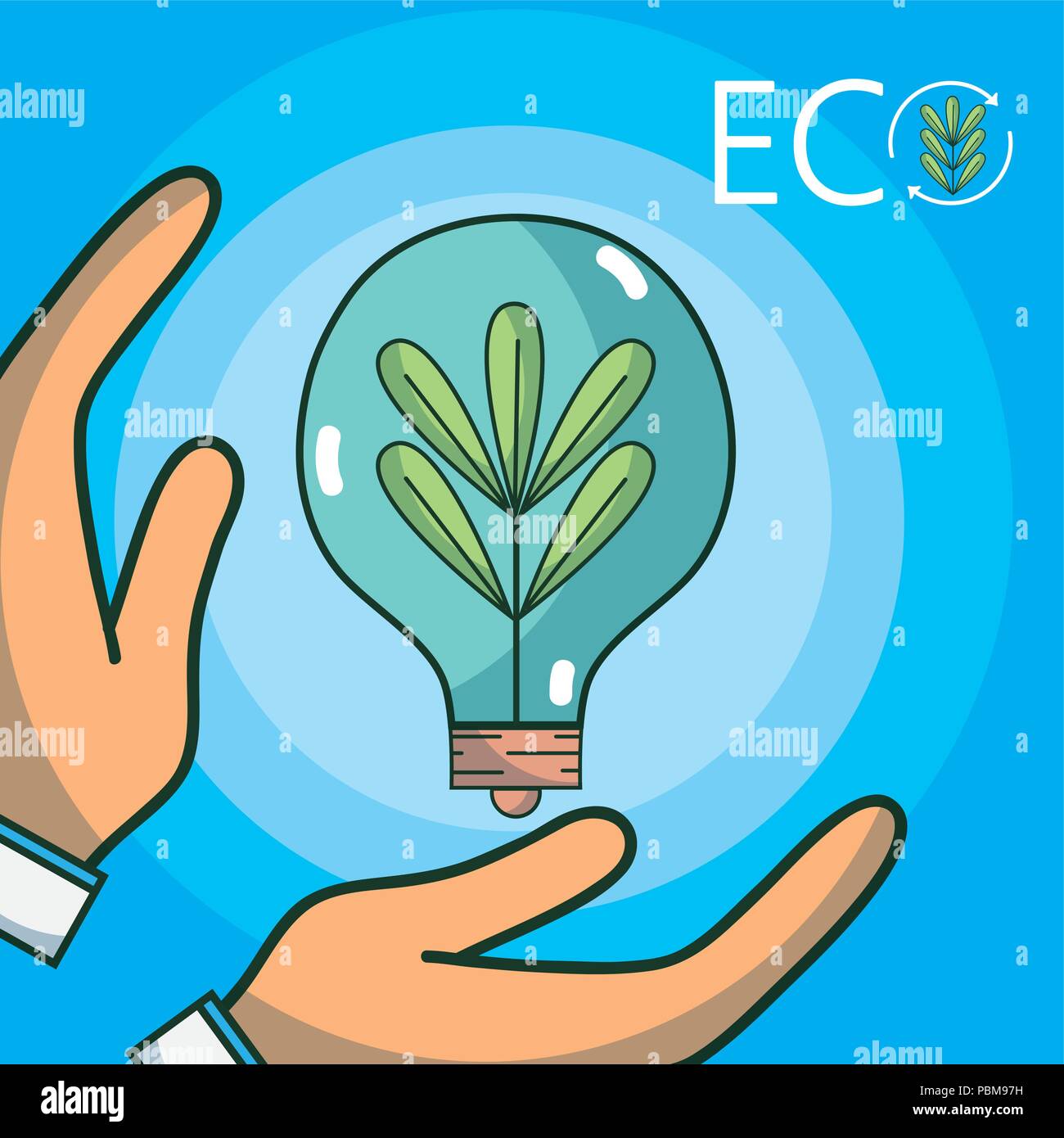 Eco environment concept Stock Vector Image & Art - Alamy