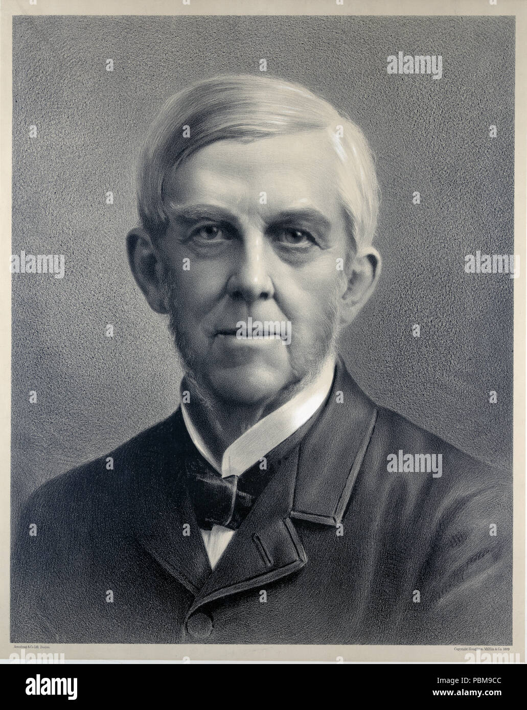 Oliver wendell holmes 1870s hi-res stock photography and images - Alamy