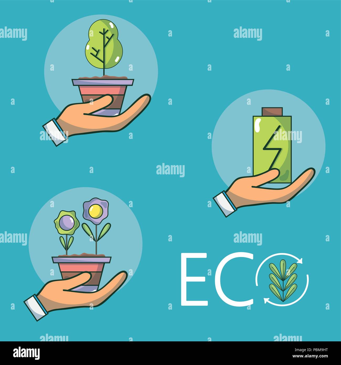 Set of eco icons and symbols Stock Vector Image & Art - Alamy