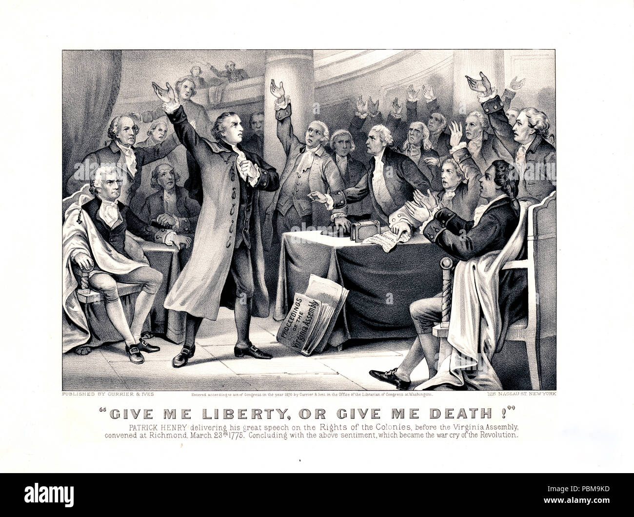 Patrick henry assembly Cut Out Stock Images & Pictures - Alamy
