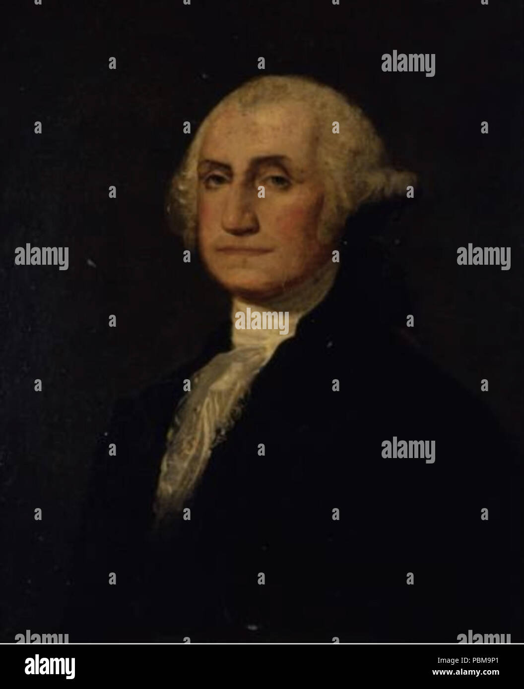 826 Jane Stuart, George Washington, circa 1820 Stock Photo - Alamy