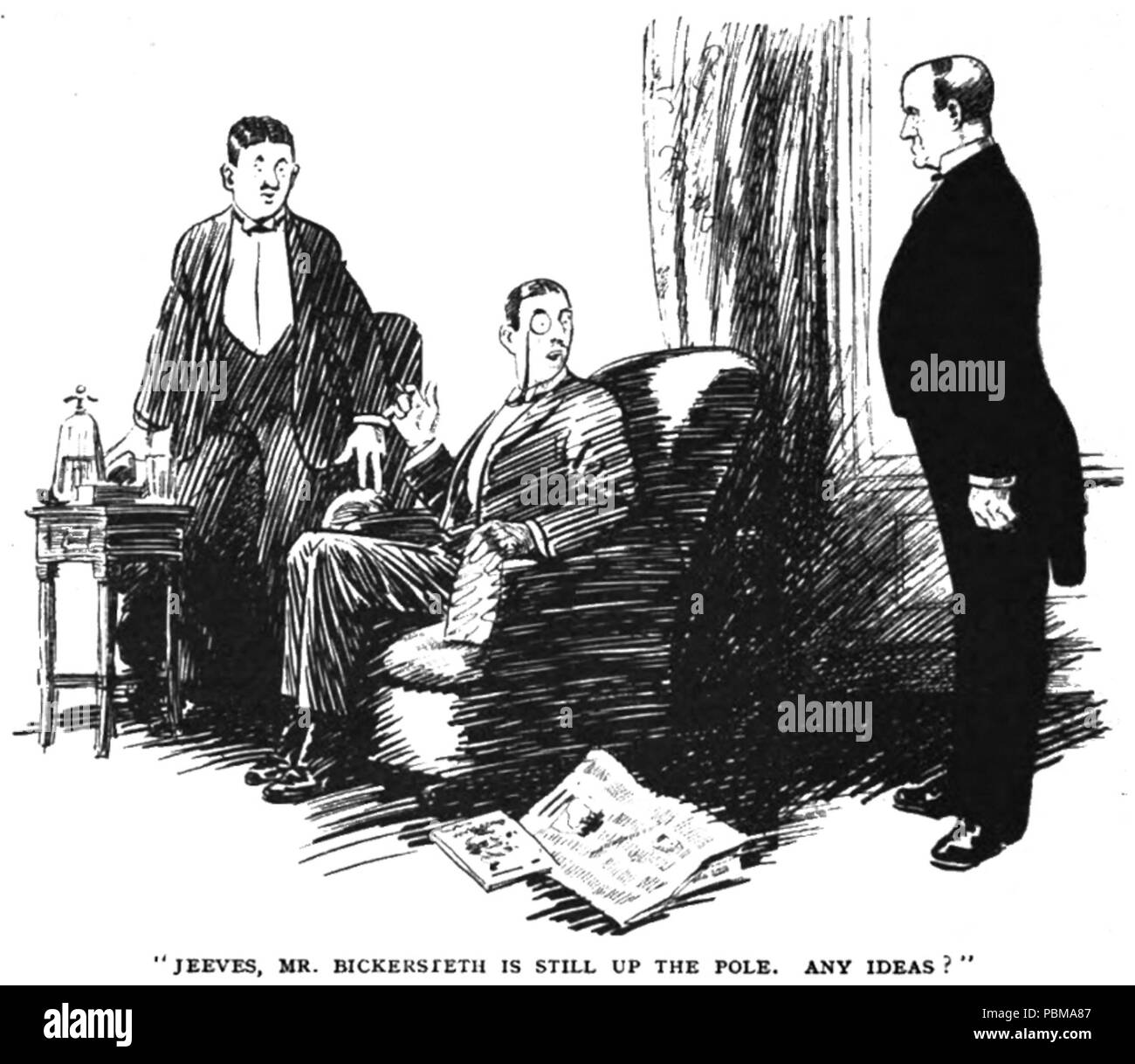 Jeeves hi-res stock photography and images - Alamy