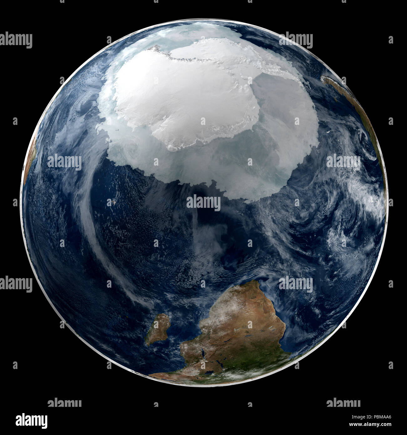 Antarctica sattellite hi-res stock photography and images - Alamy