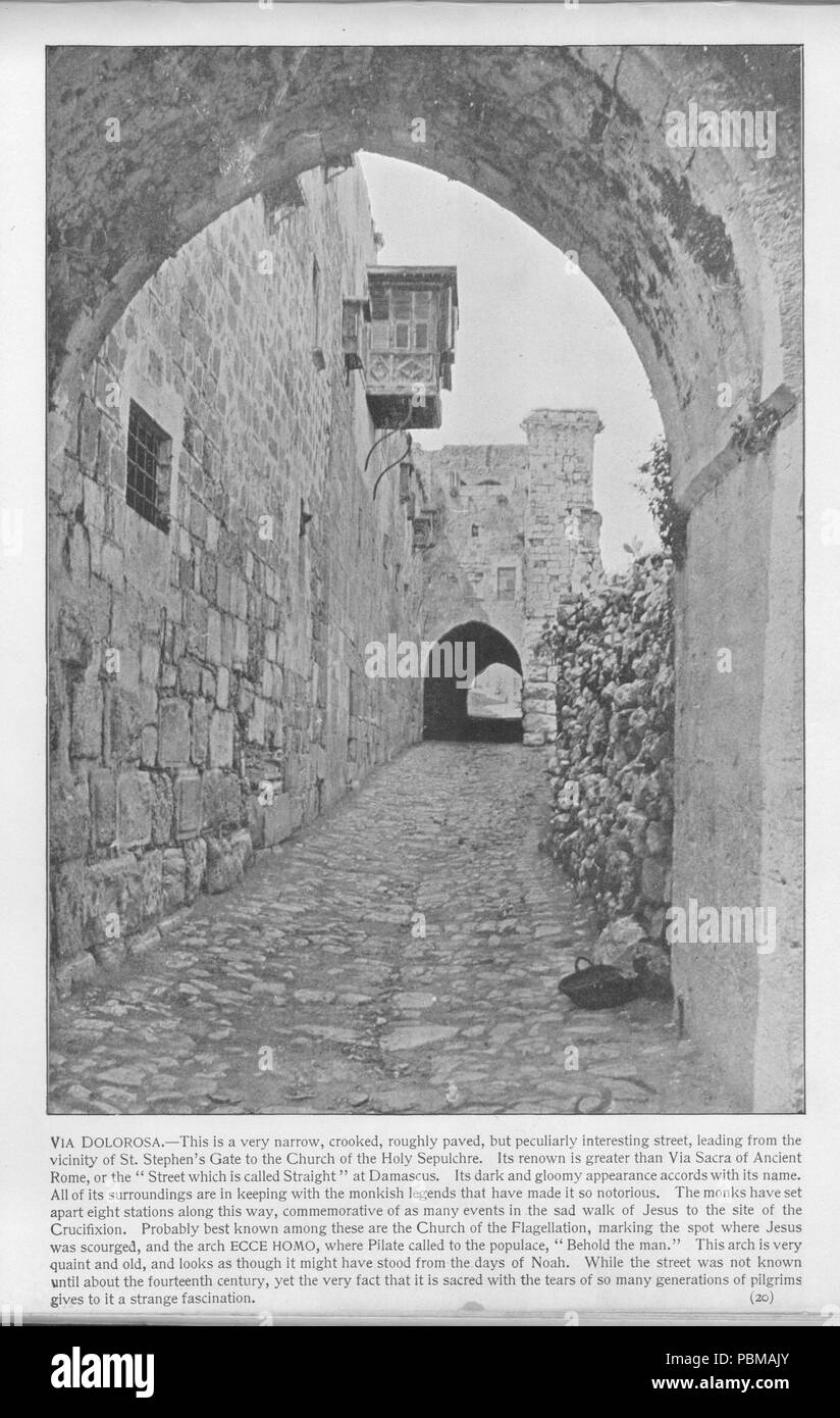 Jerusalem via dolorosa hi-res stock photography and images - Alamy