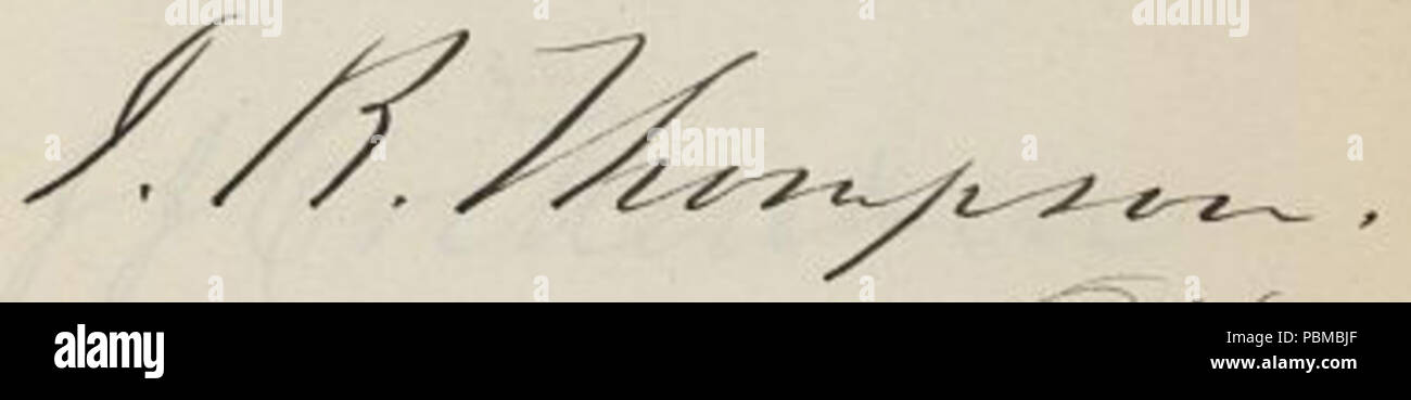 John b thompson hi-res stock photography and images - Alamy