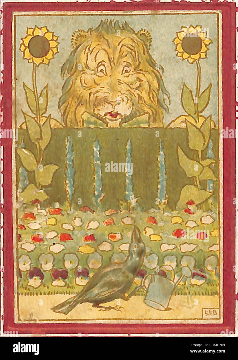 842 Johnny Crow's Garden cover Stock Photo - Alamy