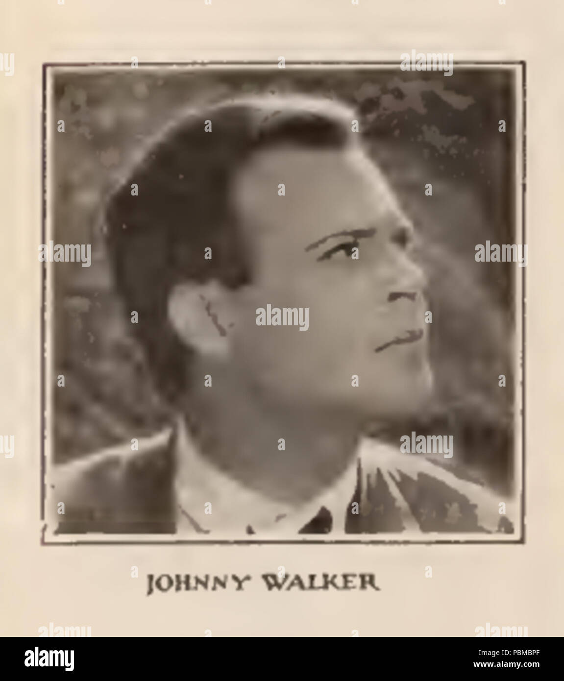 842 Johnny Walker (Actor Stock Photo - Alamy