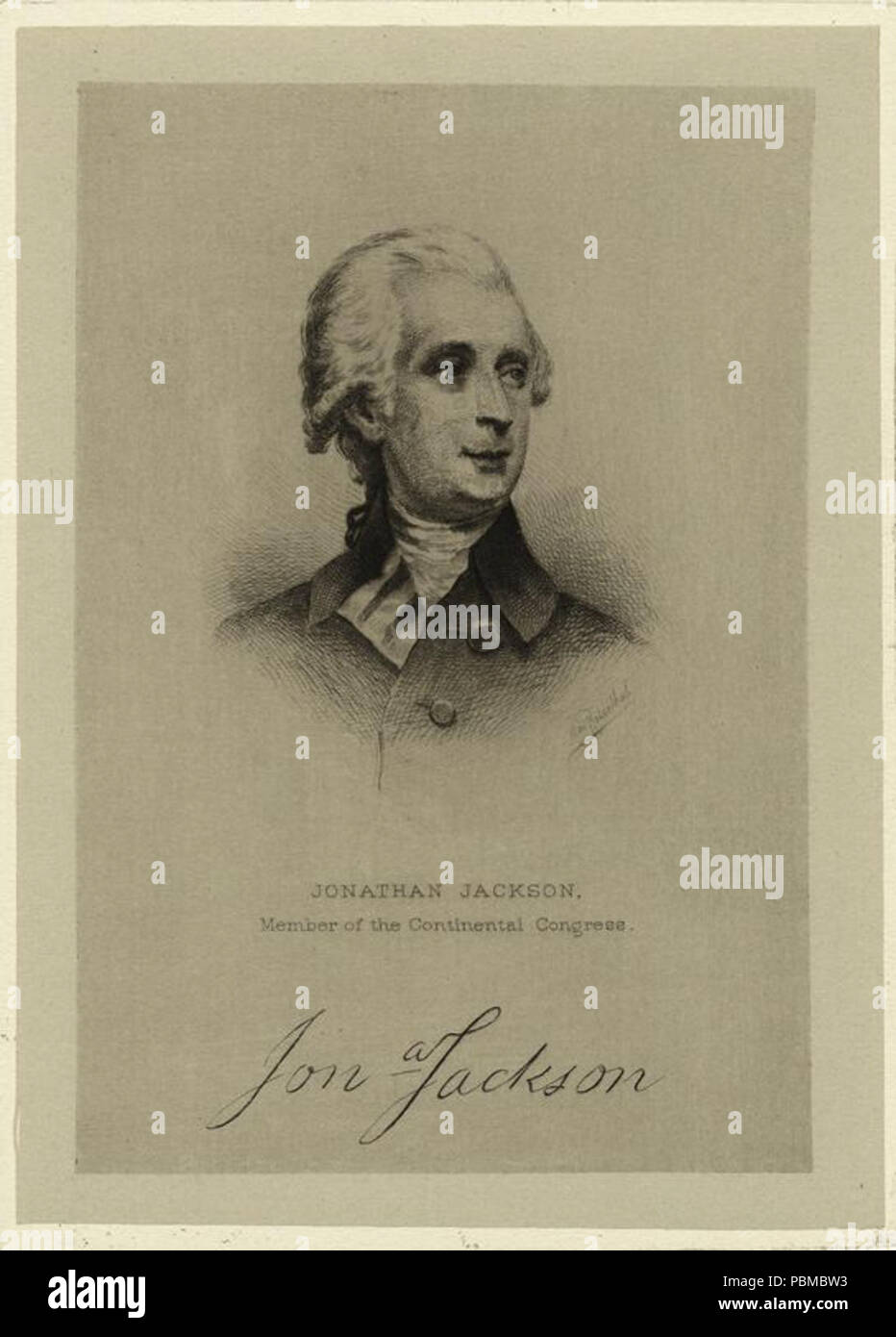 . Jonathan Jackson, Delegate to Continental Congress . circa 1885 843 ...