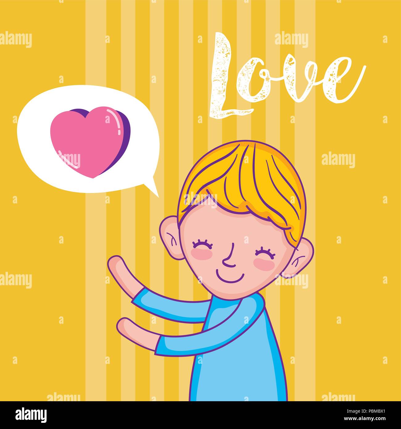 Love cute card Stock Vector Image & Art - Alamy