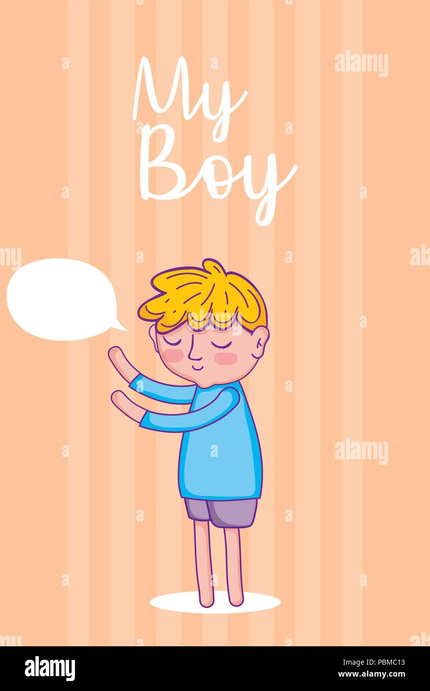My boy cartoon Stock Vector Image & Art - Alamy