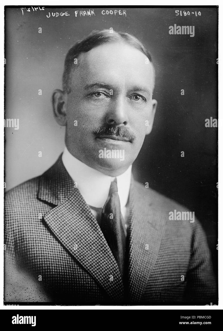 . English: Judge Frank Cooper circa 1920 . circa 1920 847 Judge Frank ...