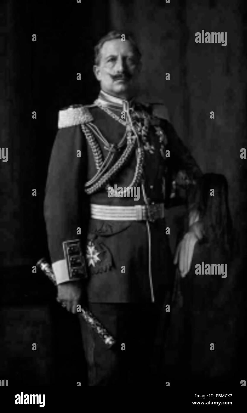 852 Kaiser Wilhelm II Deutschland und die Ostmark Stock Photo - Alamy