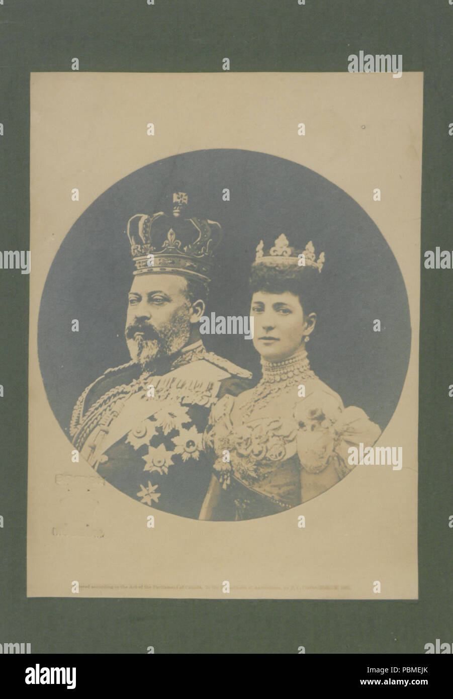 King edward vii queen alexandra hi-res stock photography and images - Alamy