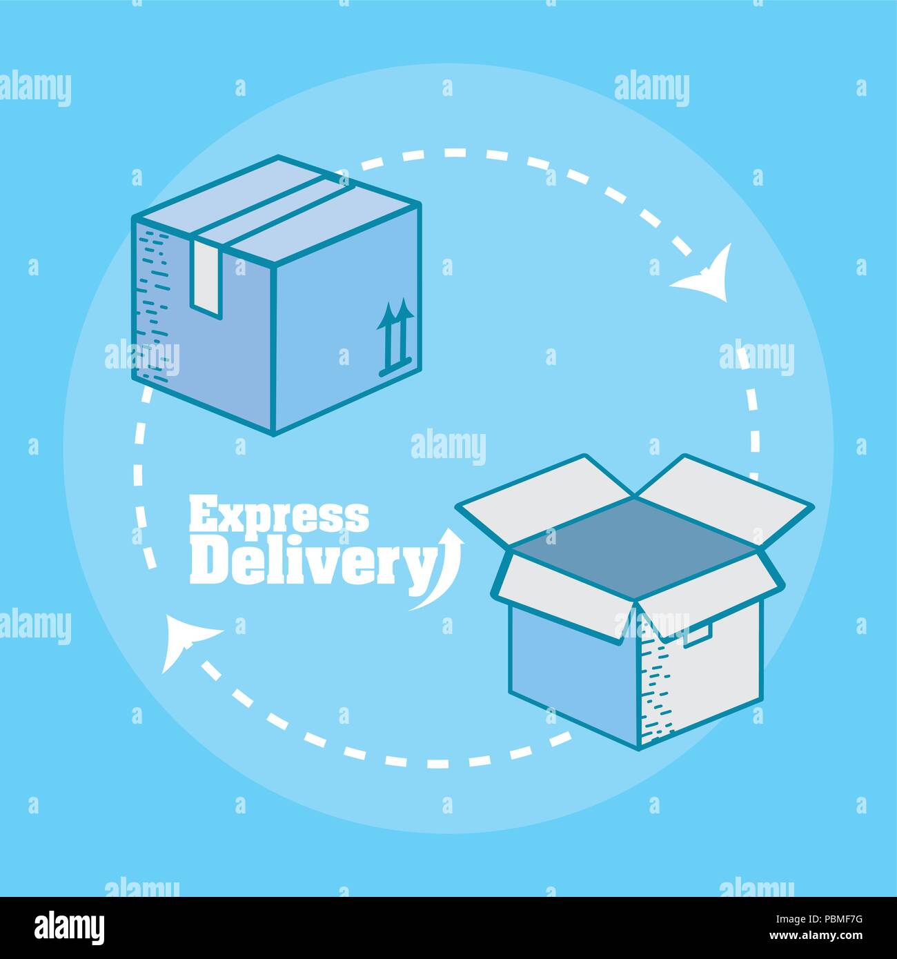 Express delivery service Stock Vector Image & Art - Alamy