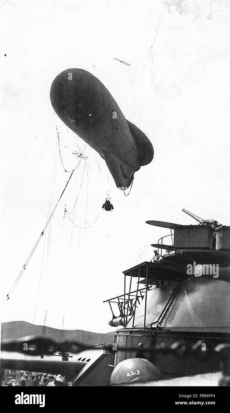 863 Kite Balloon From USS Arizona Stock Photo - Alamy