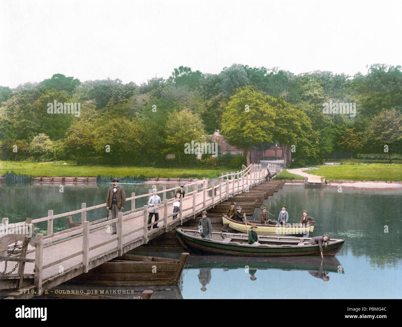 . English: Ko?obrzeg, Poland (former Kolberg, Pomerania) . between 1890 ...