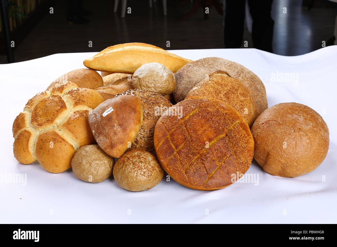 Variety of fresh bread Stock Photo - Alamy