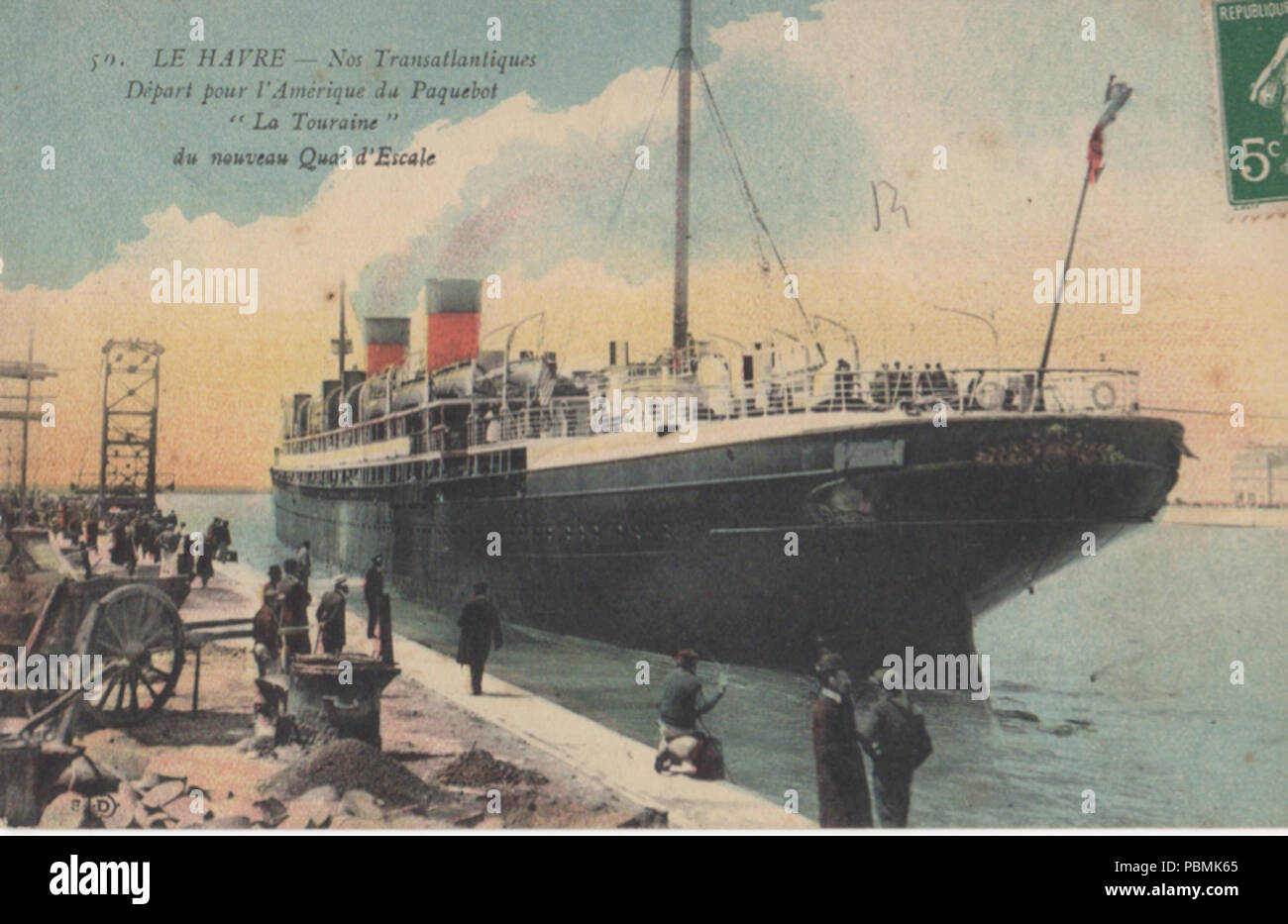 Touraine ship hi-res stock photography and images - Alamy