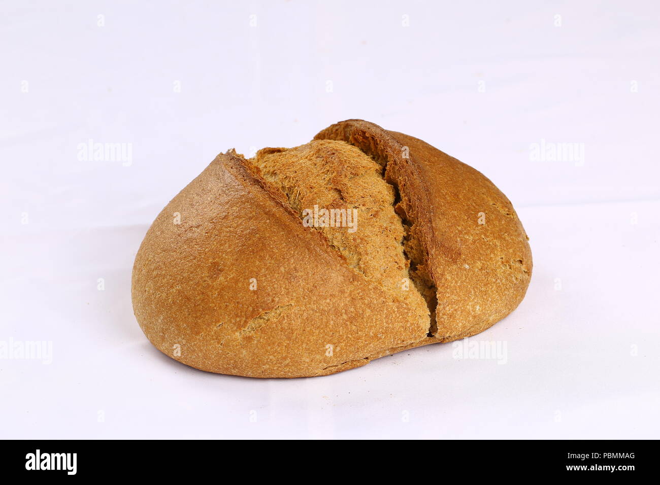 Fresh traditional Loaf of bread - Wholegrain bread Stock Photo - Alamy