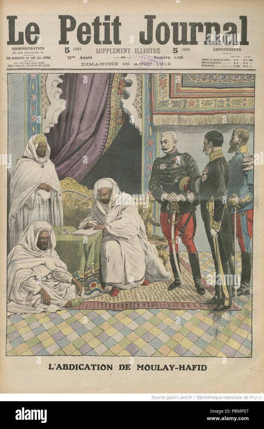 Abd al hafid of morocco hi-res stock photography and images - Alamy