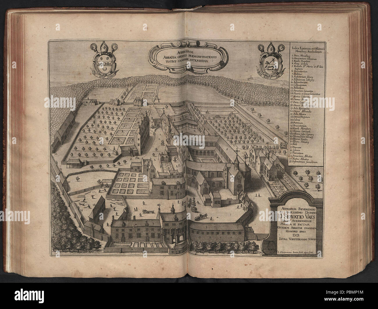 Abdij van Averbode - 1659 Stock Photo - Alamy