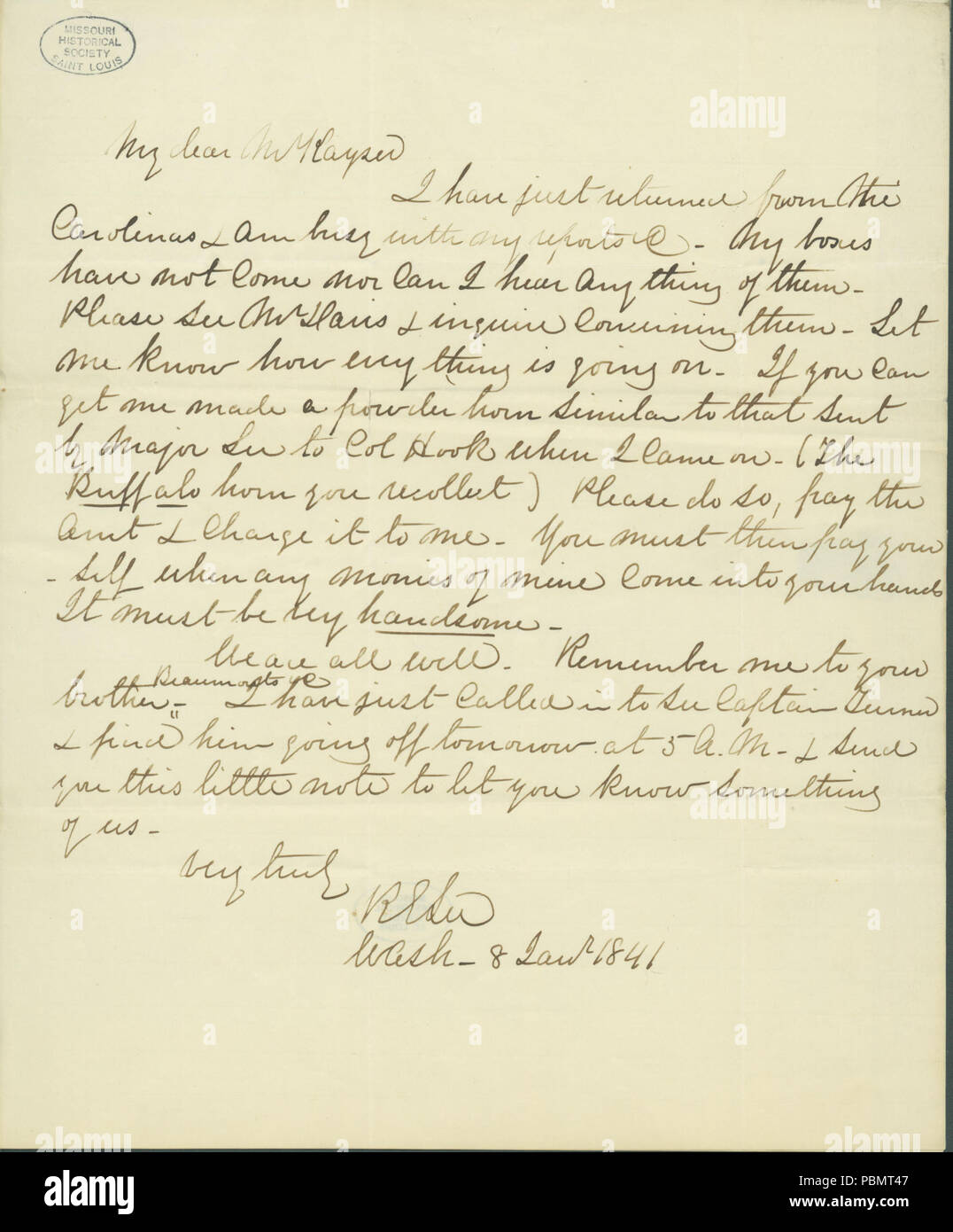 Robert e lee letters hi-res stock photography and images - Alamy