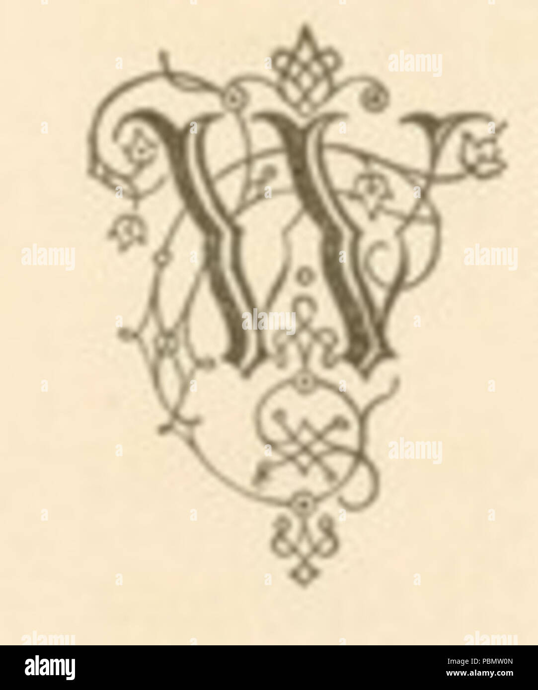 W drawing hi-res stock photography and images - Alamy