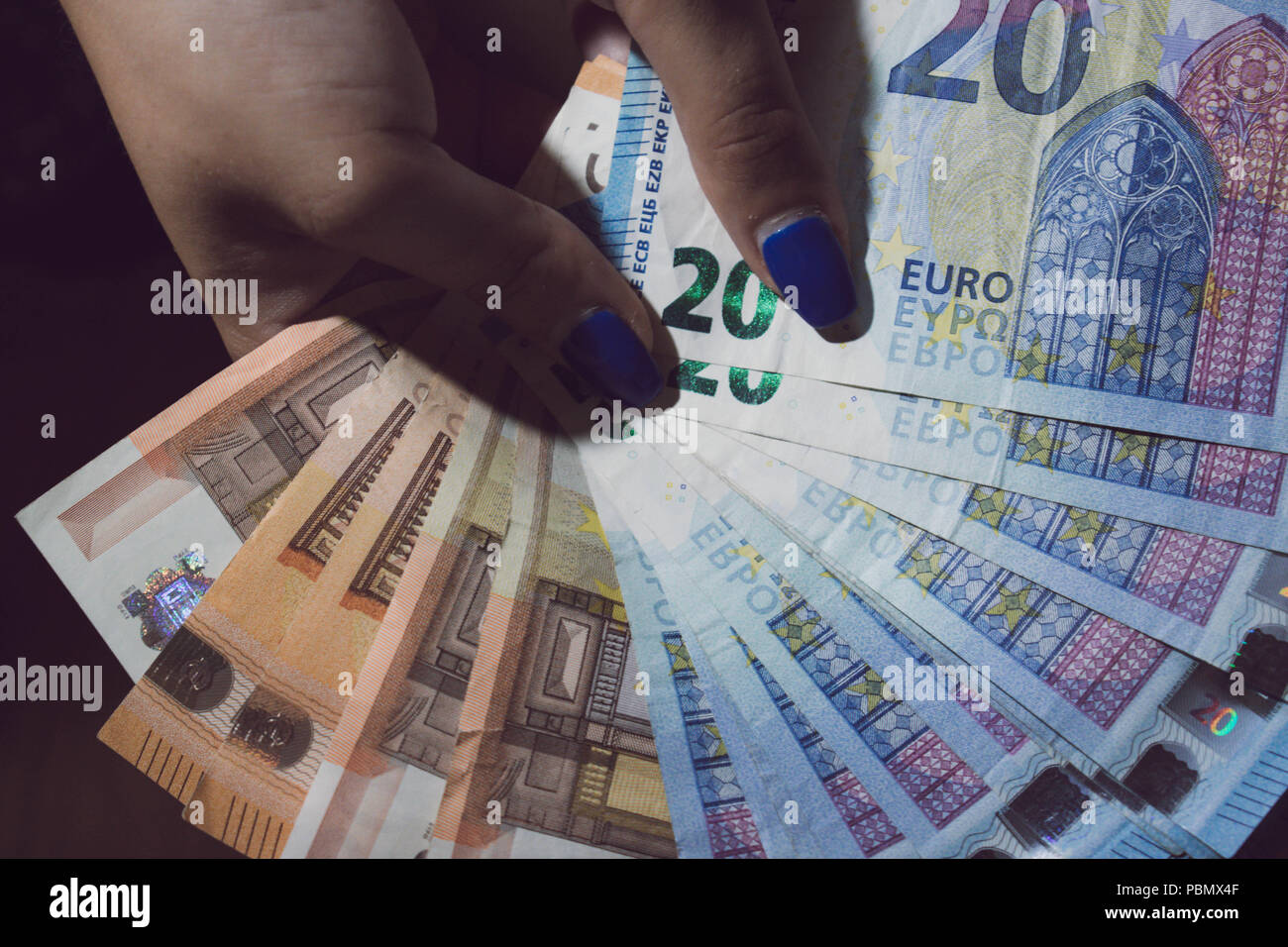 money in my wallet Stock Photo - Alamy