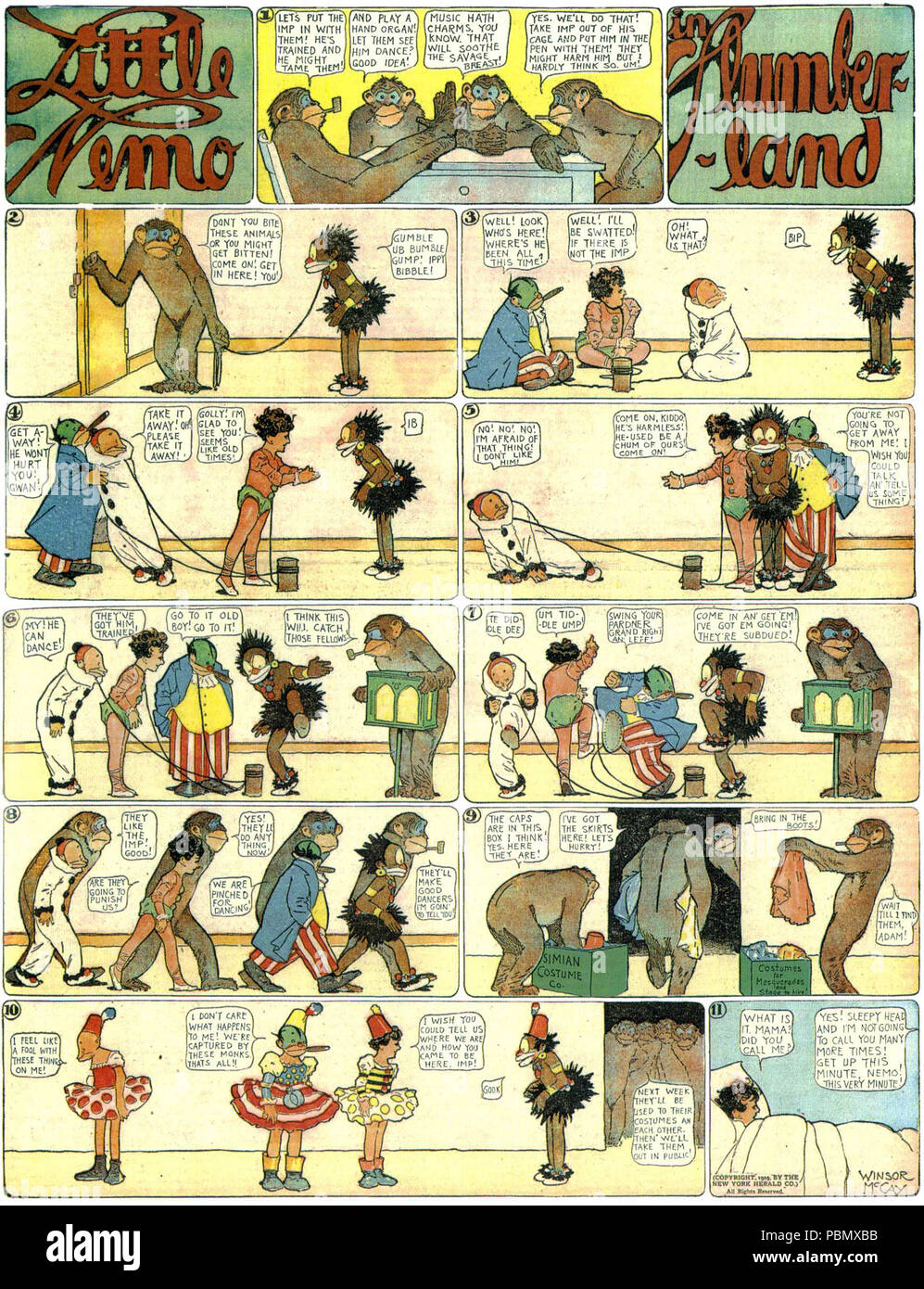 Little nemo slumberland hi-res stock photography and images - Alamy