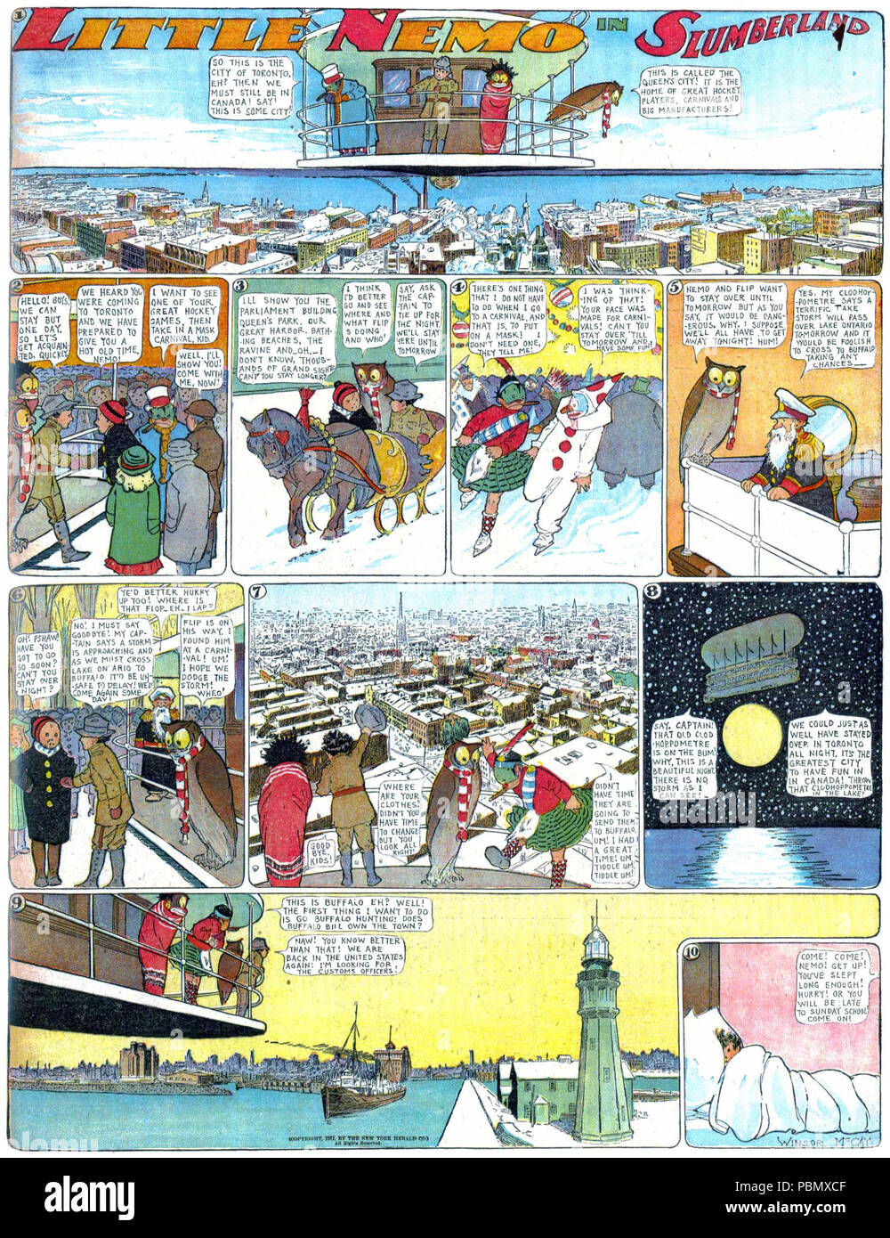 Little nemo 1911 hi-res stock photography and images - Alamy