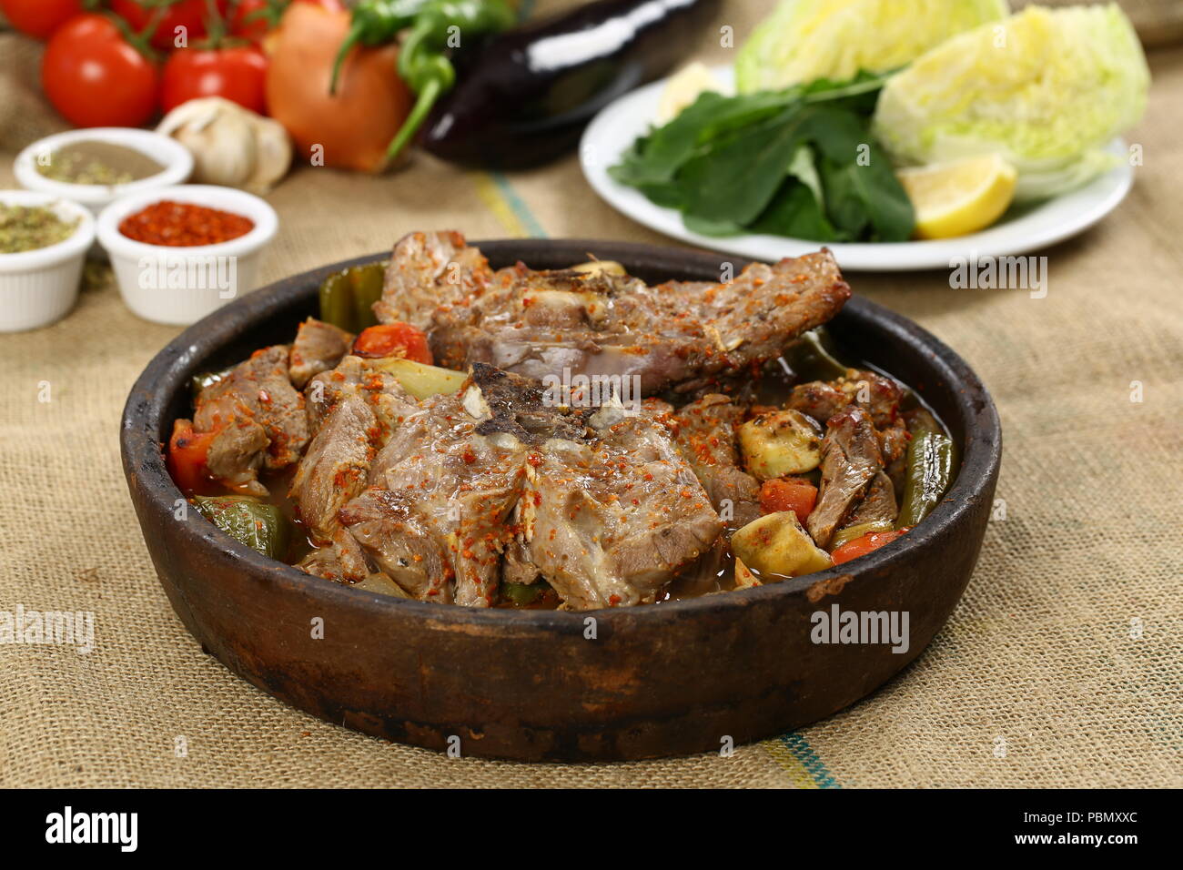 Turkish vegetable stew in hi-res stock photography and images - Alamy