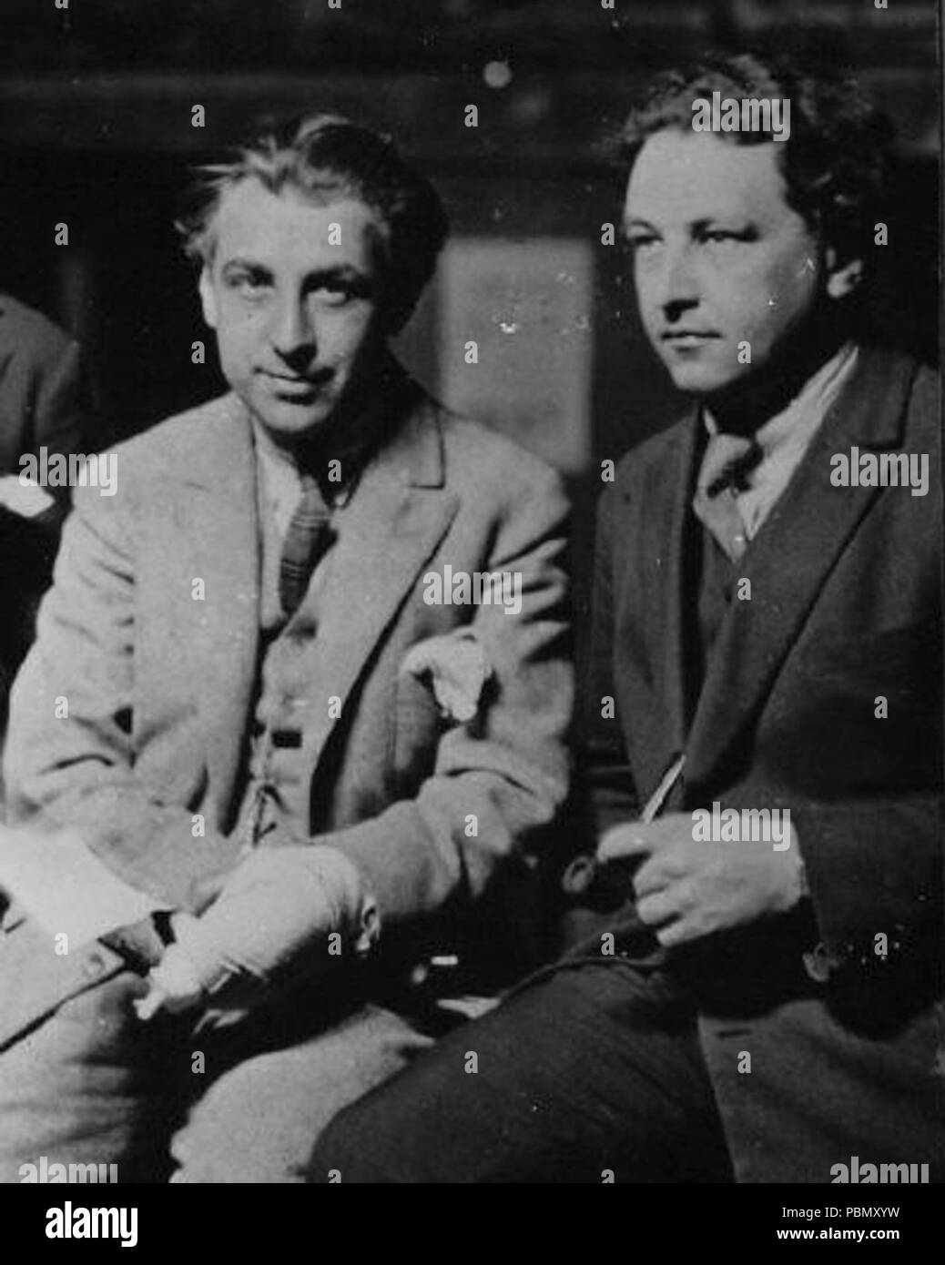 Abel Gance & Arthur Honegger 01 Stock Photo - Alamy