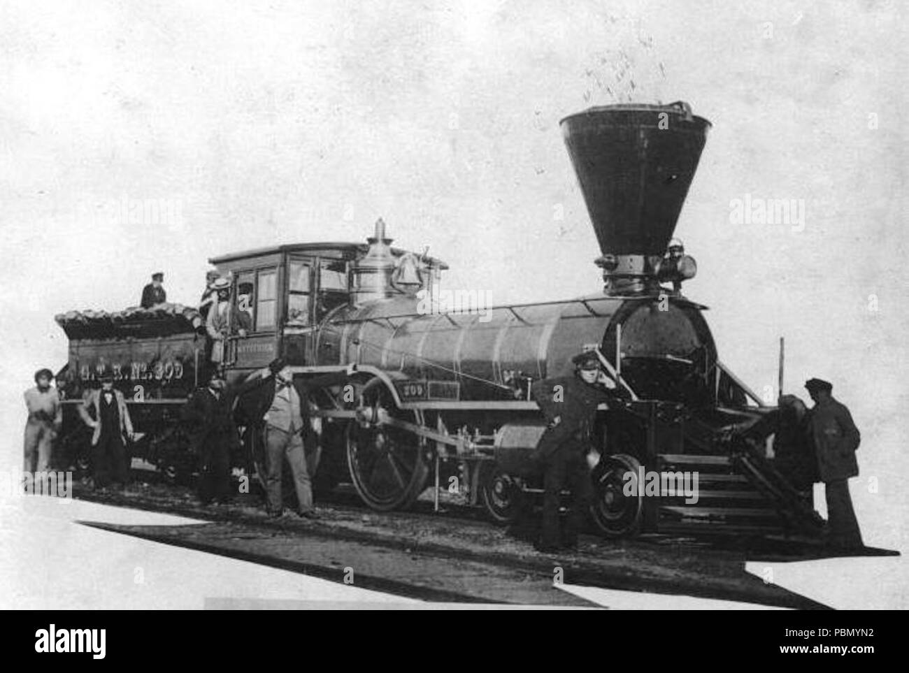 Trevithick locomotive hi-res stock photography and images - Alamy