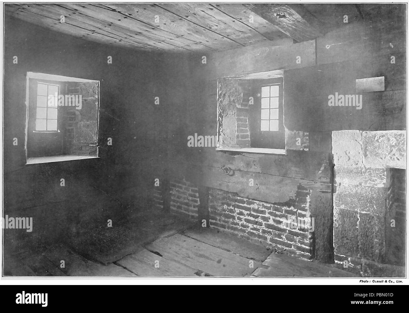 . THE LOLLARDS' PRISON. The Lollards' Tower in Lambeth Palace contains ...