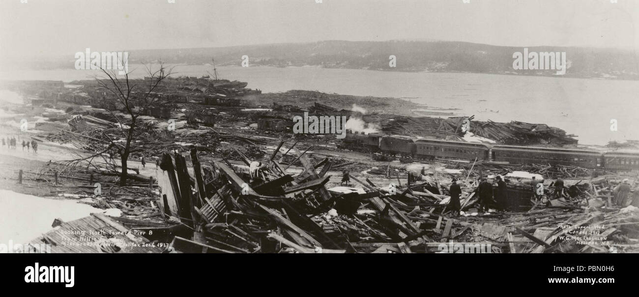 Canada 1917 after halifax explosion hi-res stock photography and images ...