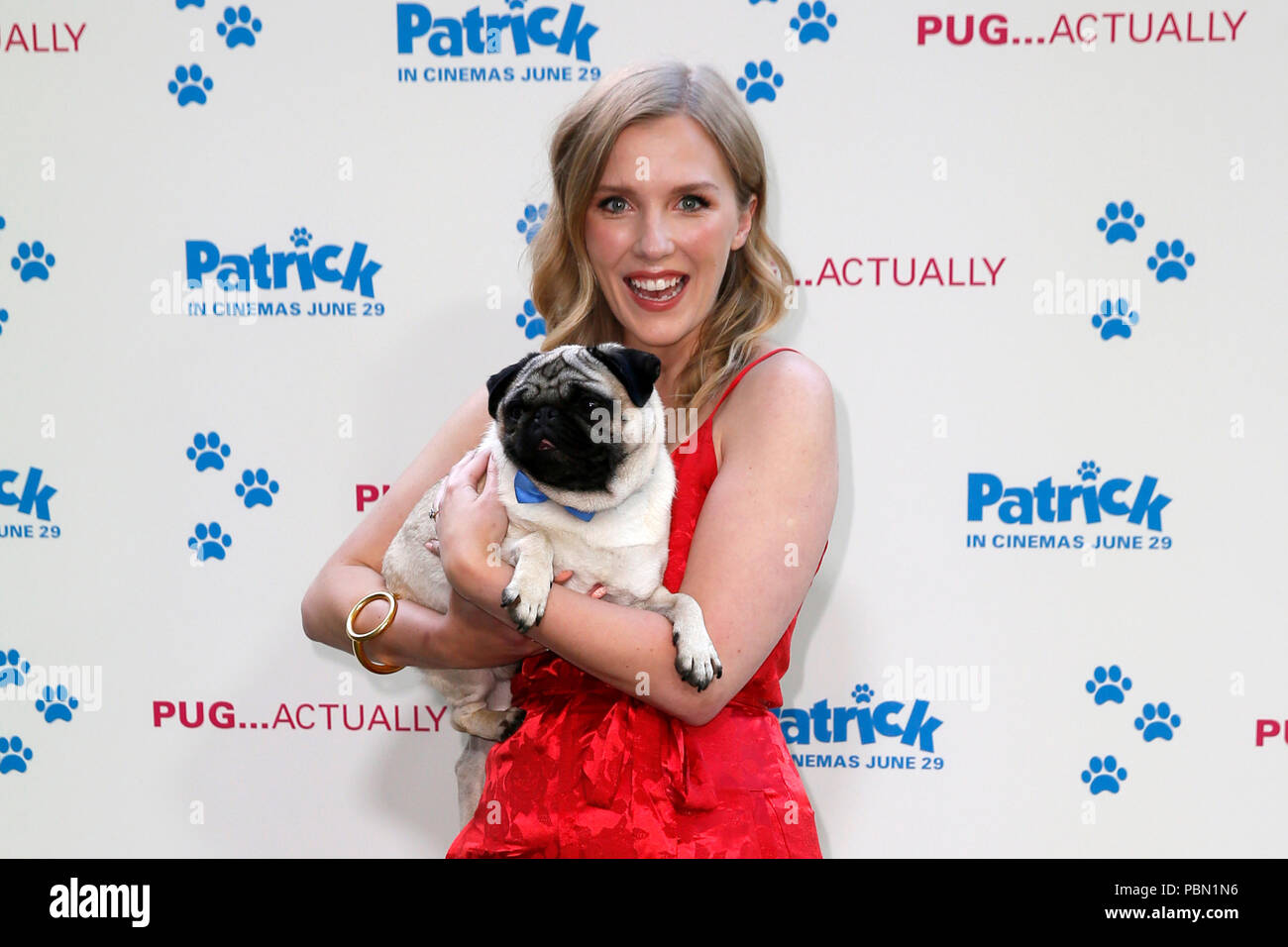 EXCLUSIVE Patrick premiere in London, United Kingdom Featuring: Beattie ...