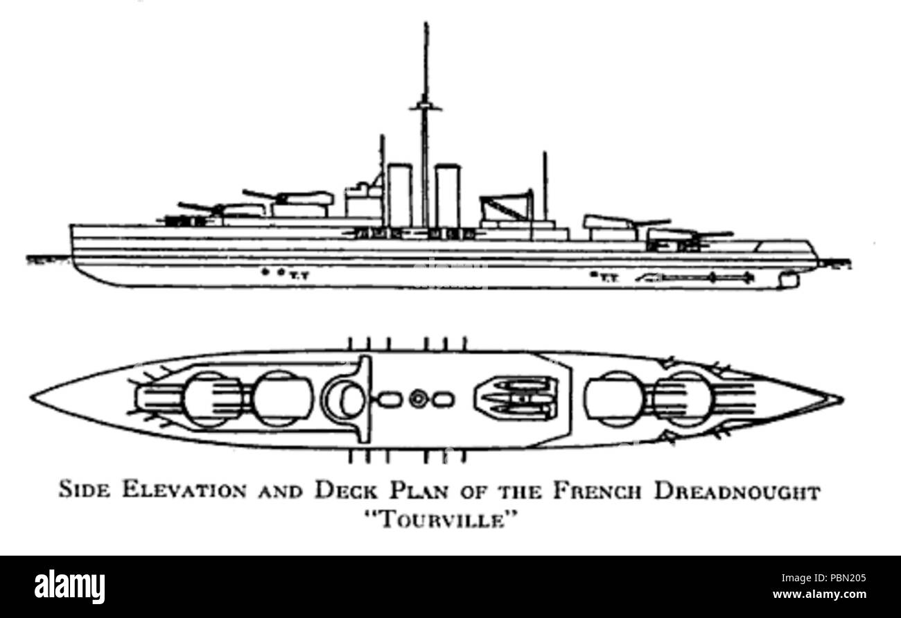 975 Lyon class linedrawing Stock Photo - Alamy