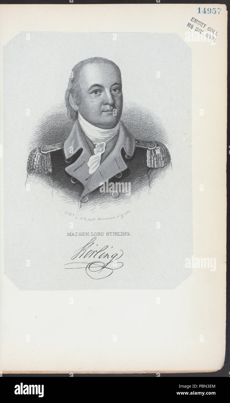 Lord stirling hi-res stock photography and images - Alamy