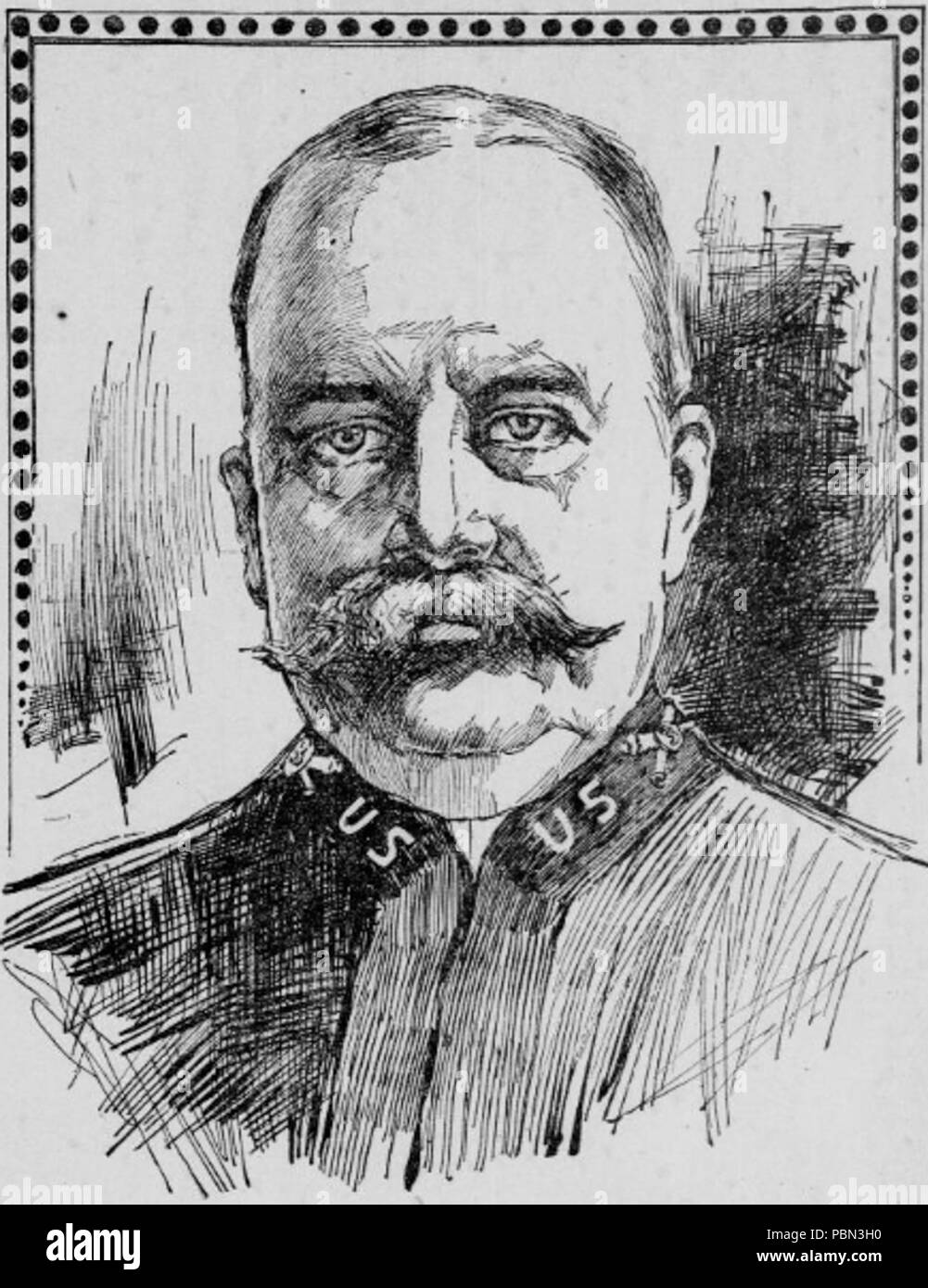 986 Major General Wallace Fitz Randolph Stock Photo - Alamy